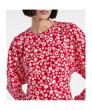 Marni Enver Satin Midi Dress