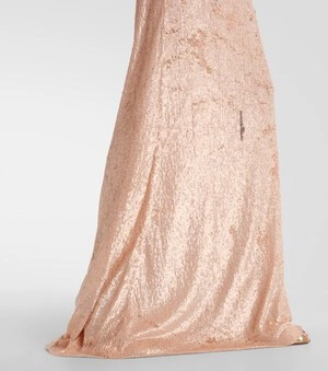 Jenny Packham Bonnie Embellished Gown - Nude