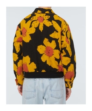THE ELDER STATESMAN Senna Wool And Cashmere Bomber Jacket