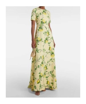 Monique Lhuillier Floral Maxi Dress
