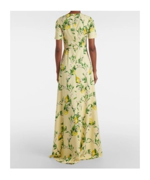 Monique Lhuillier Floral Maxi Dress