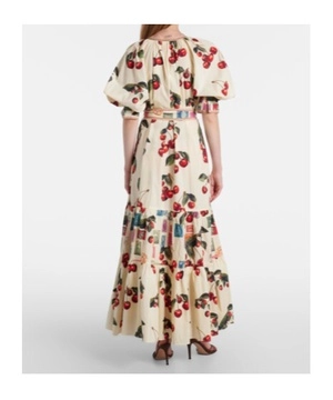 Camilla Notes From The Road" Printed Cotton Shirt Dress - White