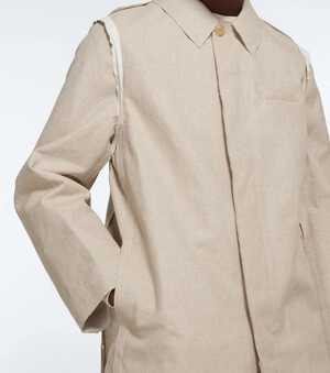 Undercover Raw-edge Mac Coat