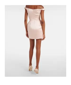 Magda Butrym Silk Satin Minidress