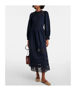 Ulla Johnson Lace Long-sleeved Dress