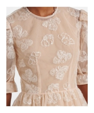 Simone Rocha Embroidered Midi Dress