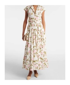 Giambattista Valli Floral Cotton Gown