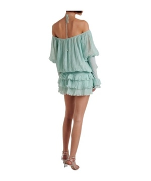 Blumarine Silk Chiffon Minidress