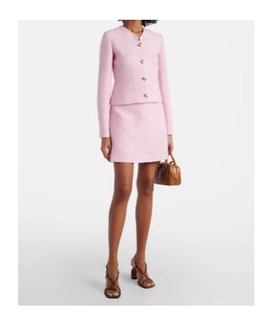 Giambattista Valli Tweed Miniskirt