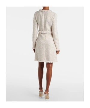 Giambattista Valli Tassel Boucle Mini Dress