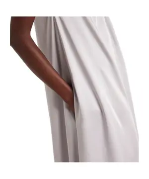 Stella McCartney Embellished Satin Halterneck Gown
