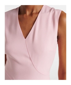 ROKSANDA Miral Asymmetric Satin Midi Dress