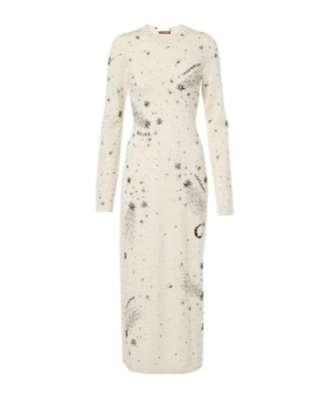 Altuzarra Ellima Printed Wool And Silk Maxi Dress - White