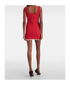 Magda Butrym Lace-trimmed Mini Dress