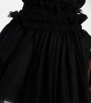 Comme Des Garçons Mesh Midi Skirt