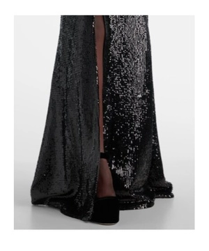 Elie Saab Sequined Strapless Sweetheart Gown
