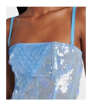 NENSI DOJAKA Sequined Minidress