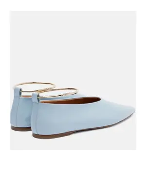 JIL SANDER Leather Ballet Flats