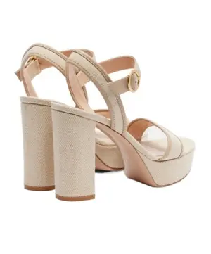 GIANVITO ROSSI Trimmed Platform Sandals