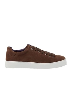 Ralph Lauren Suede Sneakers - White