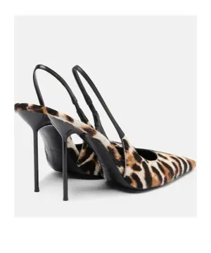 Paris Texas Lidia 105 Slingback Pumps - Black