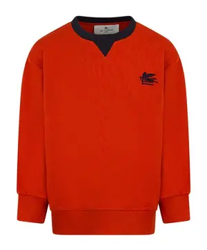 Etro Sweatshirt With Pegasus Motif - Red