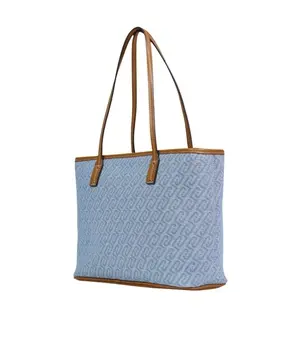 Liu Jo Jacquard Denim Tote Bag