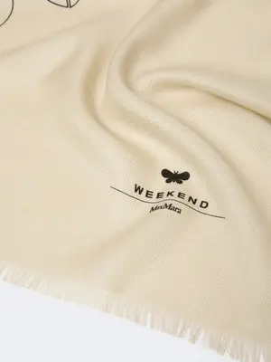 Max Mara Wool And Silk Shawl