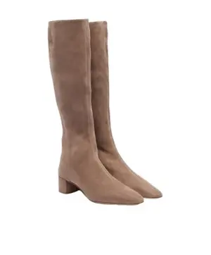AQUAZZURA Suede Knee-high Boots - Brown