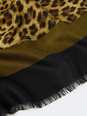 Max Mara Wool And Silk Shawl