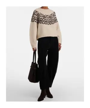 NILI LOTAN Shon Cotton-blend Barrel-leg Pants - Black