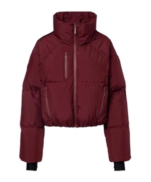 Cordova Long-sleeved Down Jacket - Brown