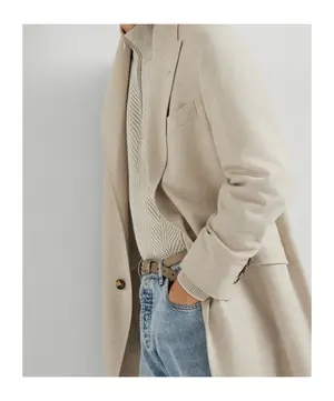 Brunello Cucinelli Cashmere Button Coat