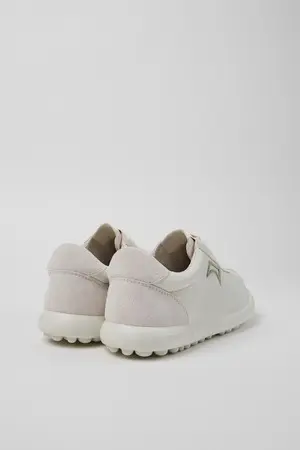 Camper Leather And Nubuck Sneakers For
