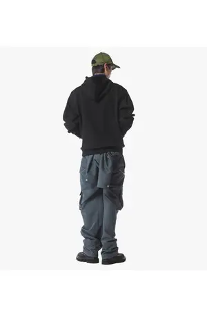 Mcm Logo Stitch Ponte Hoodie