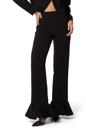 SEÑORITA Eugenia Trousers With Fluted Hems