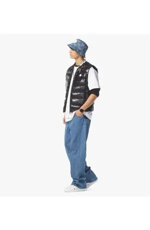 Mcm Packable Down Vest In Econyl