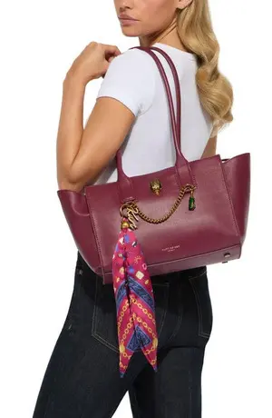 Kurt Geiger Small Sloane Leather Shopper