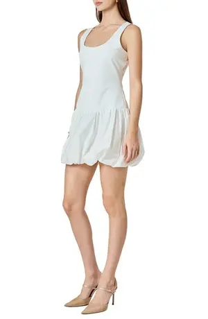 Endless Rose Bubble Hem Sleeveless Minidress