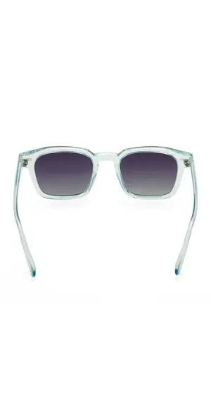 MIO MARINO Polarized Vintage Square Sunglasses - Blue Ivy