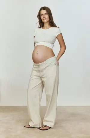 DL1961 Maternity Taylor Relaxed Barrel Jeans