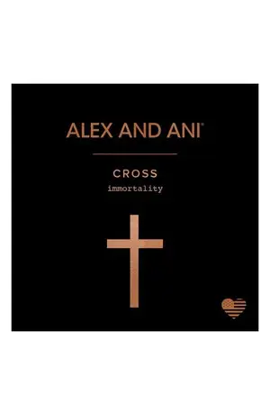 ALEX AND ANI Cross Bangle