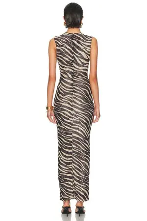 Ronny Kobo Krisa Dress In Black & White