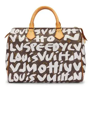 FWRD RENEW Louis Vuitton X Stephen Sprouse Monogram Graffiti Speedy 30 Handbag