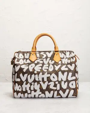 FWRD RENEW Louis Vuitton X Stephen Sprouse Monogram Graffiti Speedy 30 Handbag