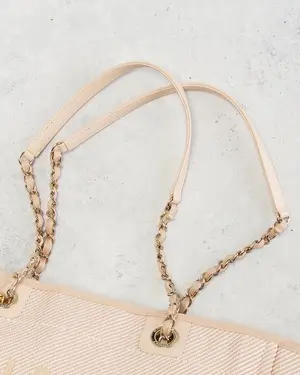 FWRD RENEW Chanel Small Deauville Tote Bag - Pink