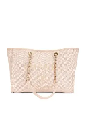 Chanel Small Deauville Tote Bag - Pink