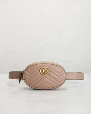 FWRD RENEW Gucci Gg Marmont Belt Bag
