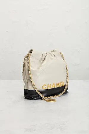 Chanel Lambskin Mini 22 Hobo Bag
