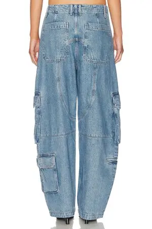 AGOLDE Ambika Utility Jean In Blue